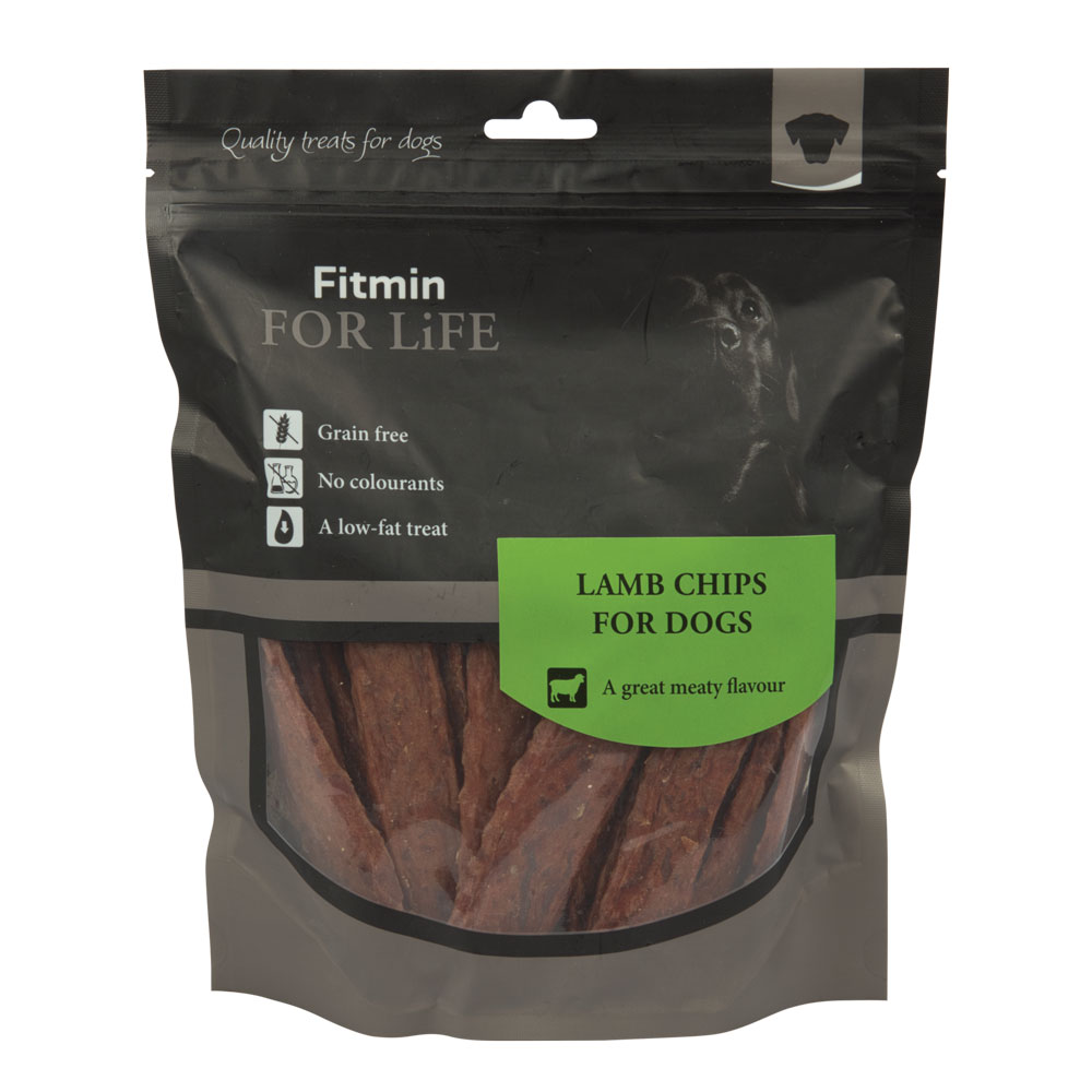 Fitmin for life dog treat Lamb chips | Fitmin.com